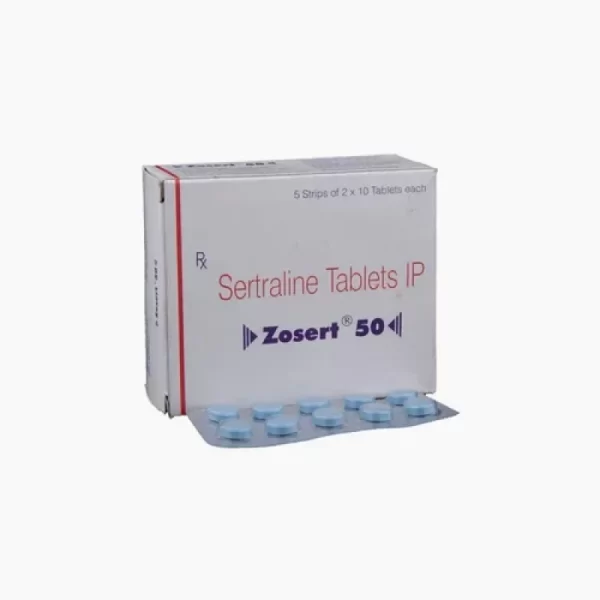 Zosert Tablet (Sertraline 50mg) – Indocares